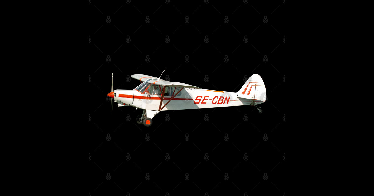 Piper Cup - Aircraft - Sticker | TeePublic