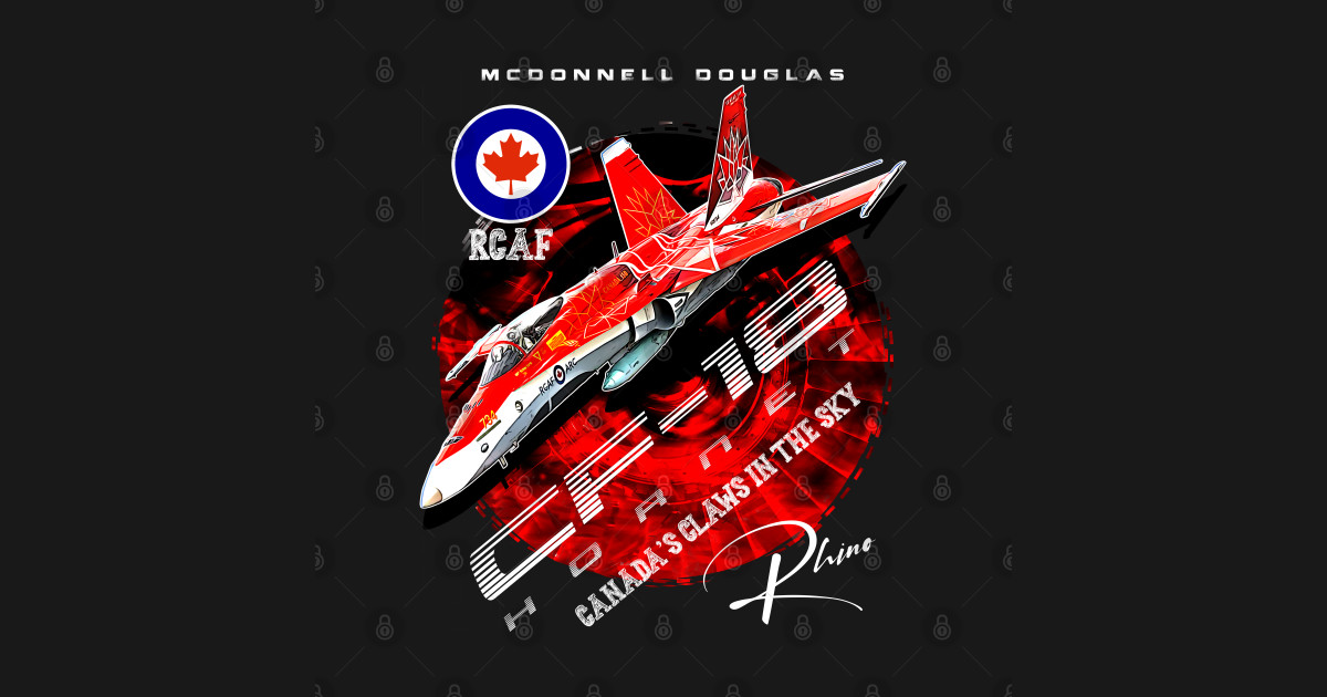 CF-18 Hornet RCAF Fighter Jet – Military Aviation Gift - Cf 18 Hornet ...