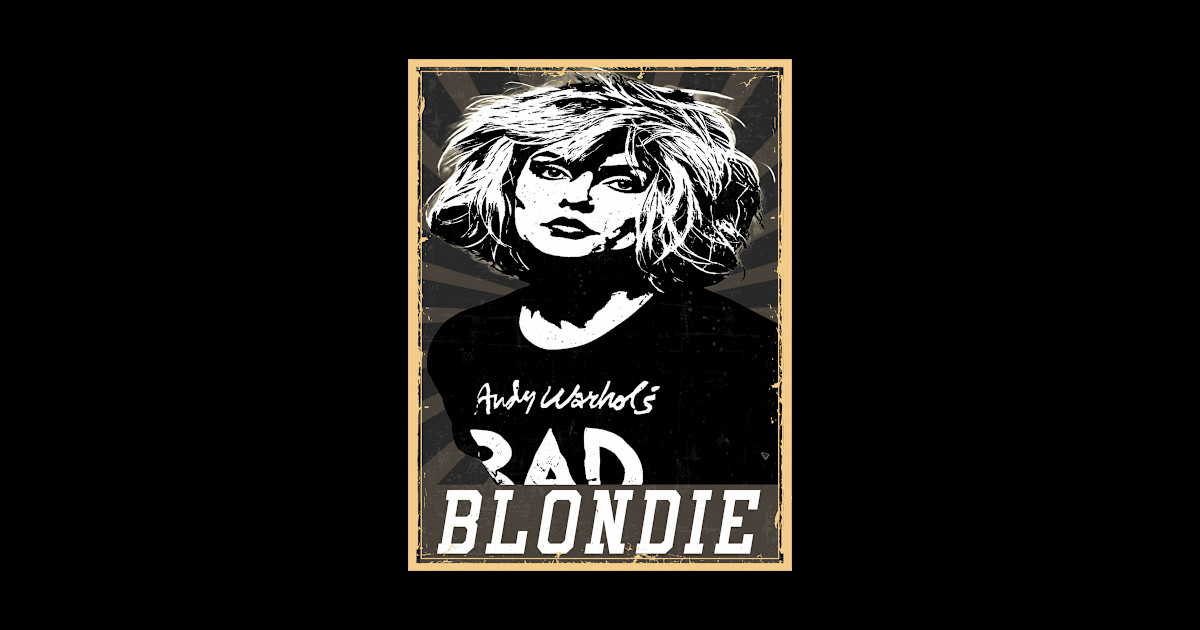 80s Style Blondie - Blondie Band - Sticker | TeePublic