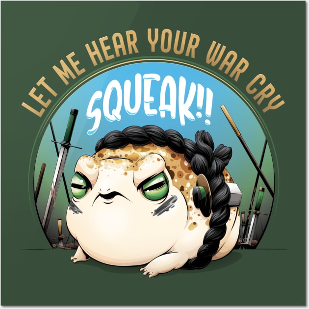 Let Me Hear Your War Cry - Desert Rain Frog - Frog - Posters and Art ...