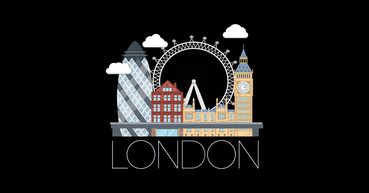 London - London - Sticker | TeePublic