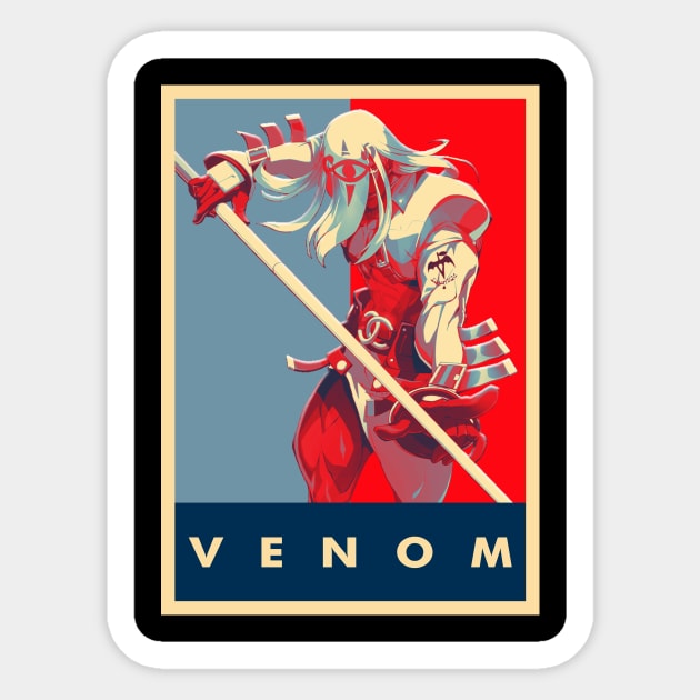 Venom - Guilty Gear Strive - Guilty Gear Strive - Sticker | TeePublic