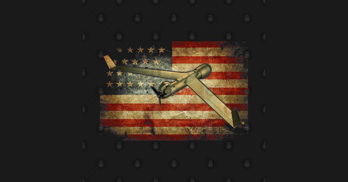 Mens Veteran Pilot American Flag ScanEagle Military Plane Pilot USA ...