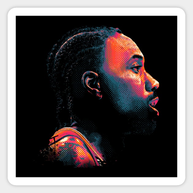 Kawhi Leonard - Nba - Sticker | TeePublic