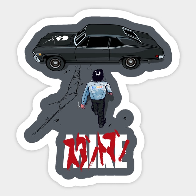 Stuntman Mike - Stuntman Mike - Sticker | TeePublic