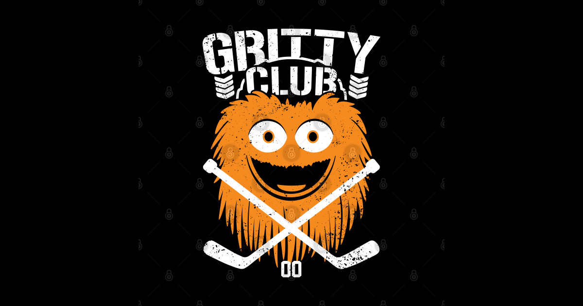 Gritty Club - Gritty - Sticker | TeePublic