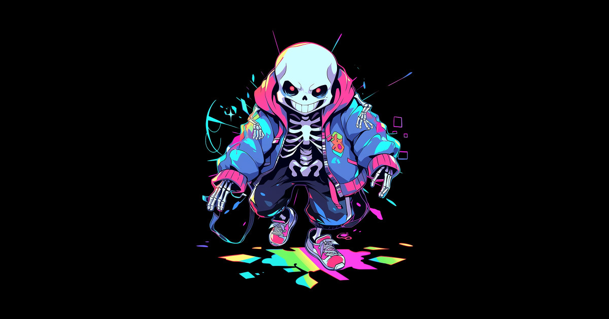 sans undertale - Sans Undertale - Sticker | TeePublic
