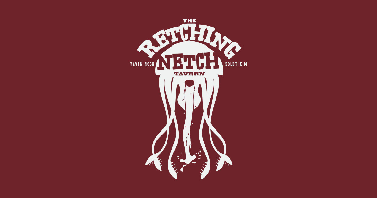The Retching Netch - Skyrim - Sticker | TeePublic