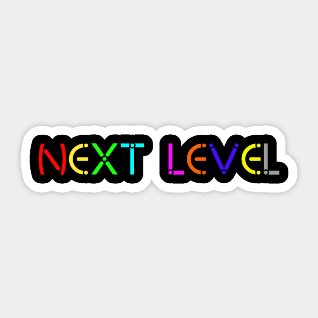 Next Level - Next Level Gamer - Sticker | TeePublic