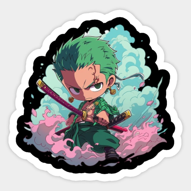 zoro - Zoro - Sticker | TeePublic