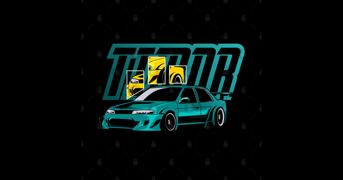 JDM Timor Drift Car - Jdm Timor Drift Car - Posters and Art Prints ...