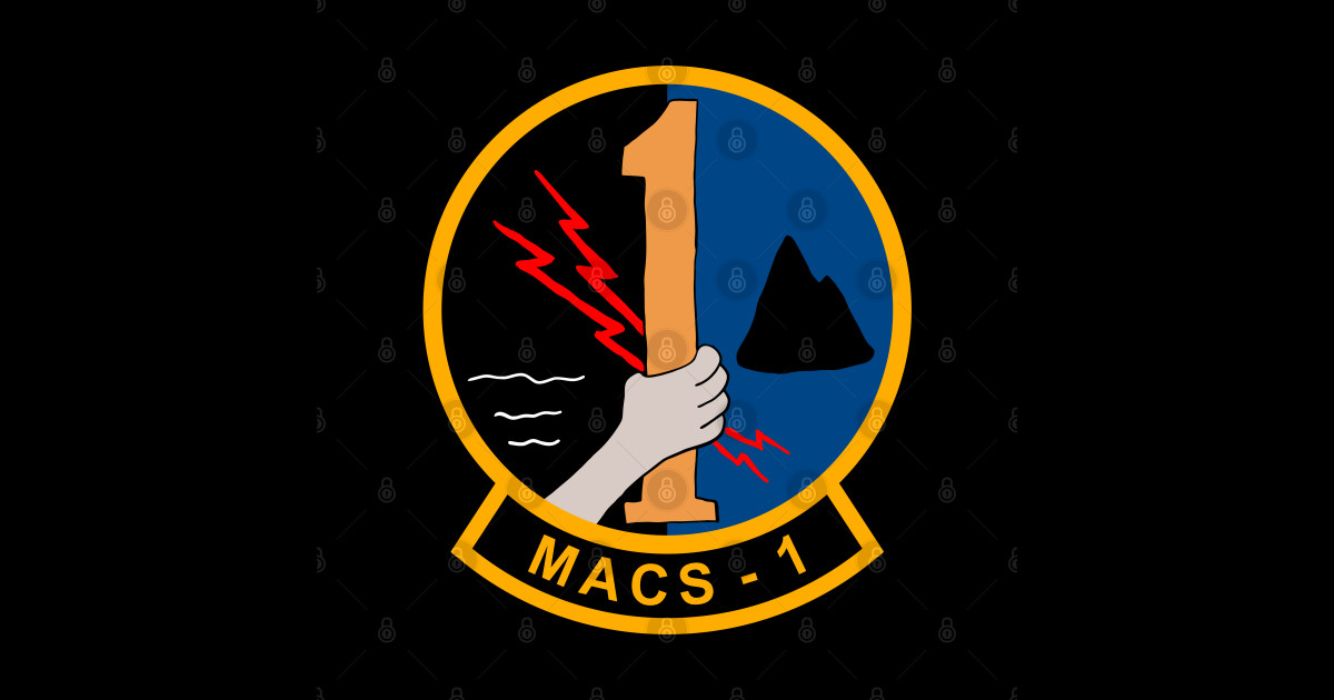 MACS 1 - Squadron Patches - Sticker | TeePublic