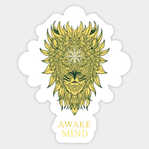 Lion Spirit Guide - Spirit Guide - Sticker | TeePublic