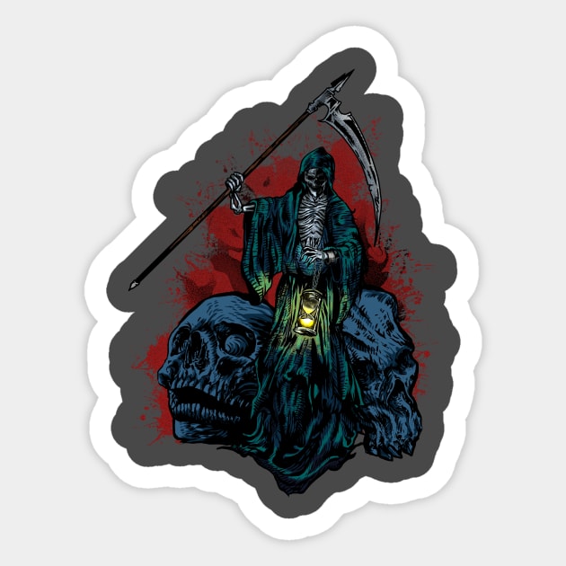grim reaper - Grim Reaper - Sticker | TeePublic