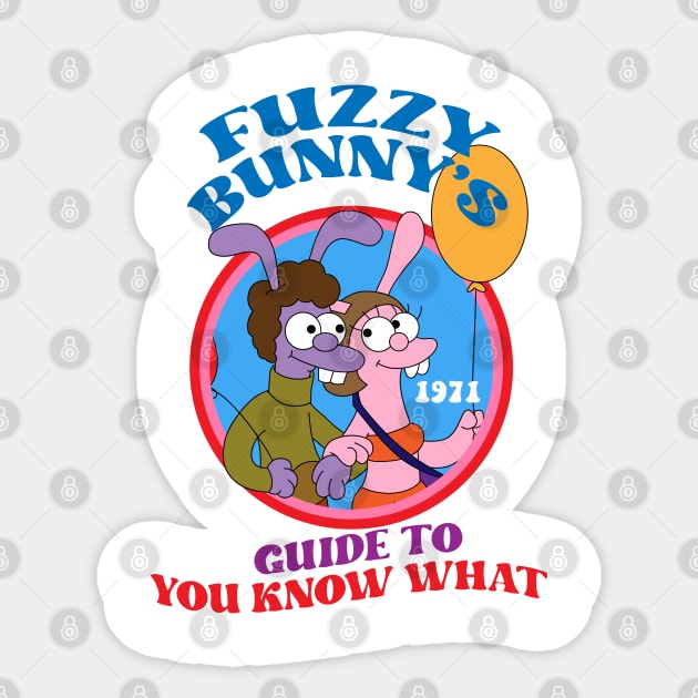 Fuzzy Bunny's - Simpsons - Sticker | TeePublic