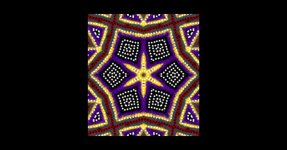 watercolor astral geometry mandala - Watercolor Painting - Sticker ...