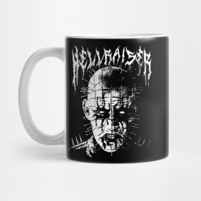 Black Metal Pinhead - Hellraiser - T-Shirt | TeePublic