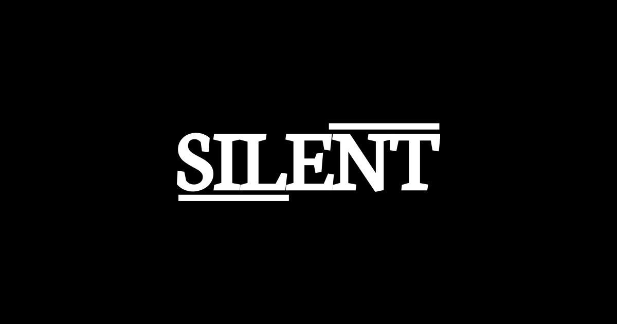 silent - Silent - Sticker | TeePublic