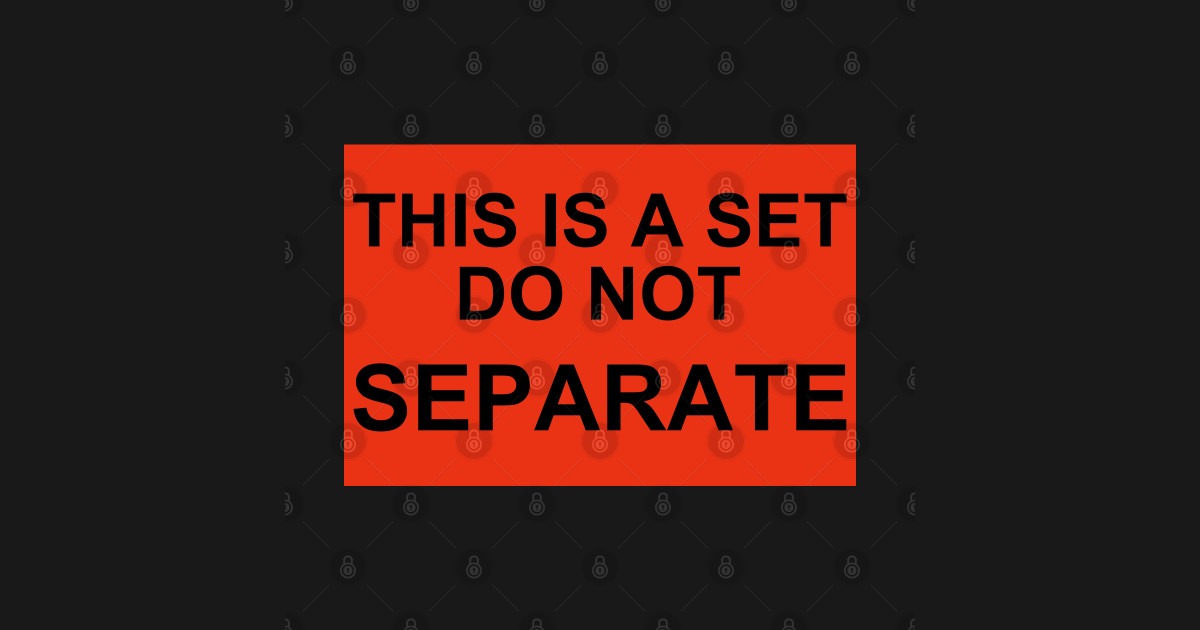 This is a set do not separate Couples - Couples Matching - T-Shirt | TeePublic