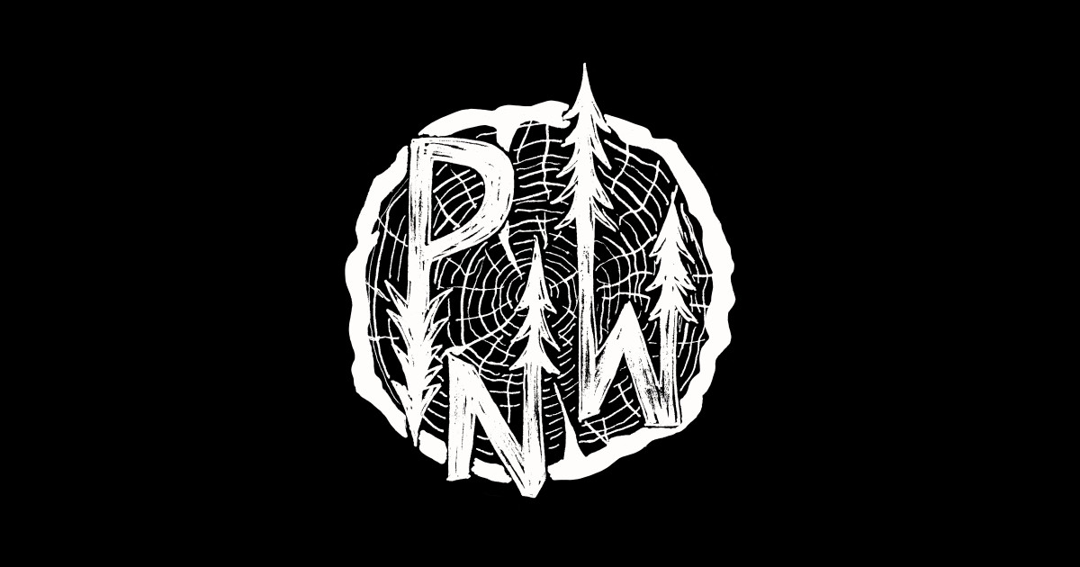 PNW - Tree - Sticker | TeePublic