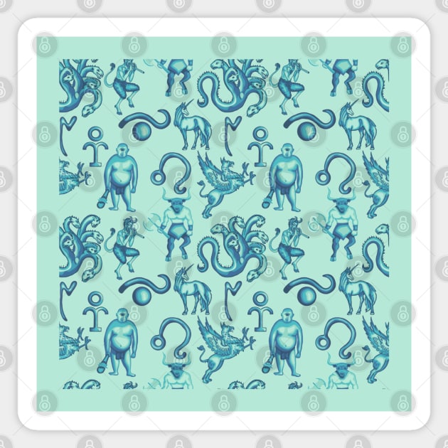 Mythical Creatures Sticker Pack and All Over Print - Mythical Creatures ...