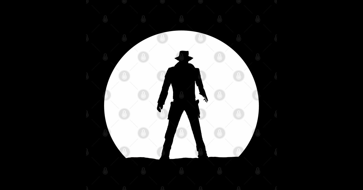 Showdown white - Country - Sticker | TeePublic