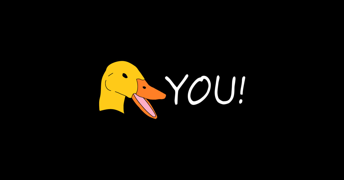 Duck You! - Ducks - Sticker | TeePublic