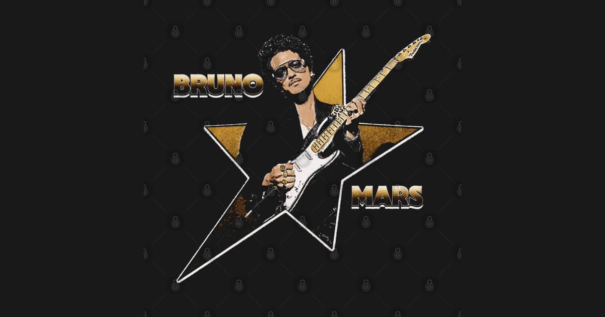 Bruno Mars - Bruno Mars - T-Shirt | TeePublic