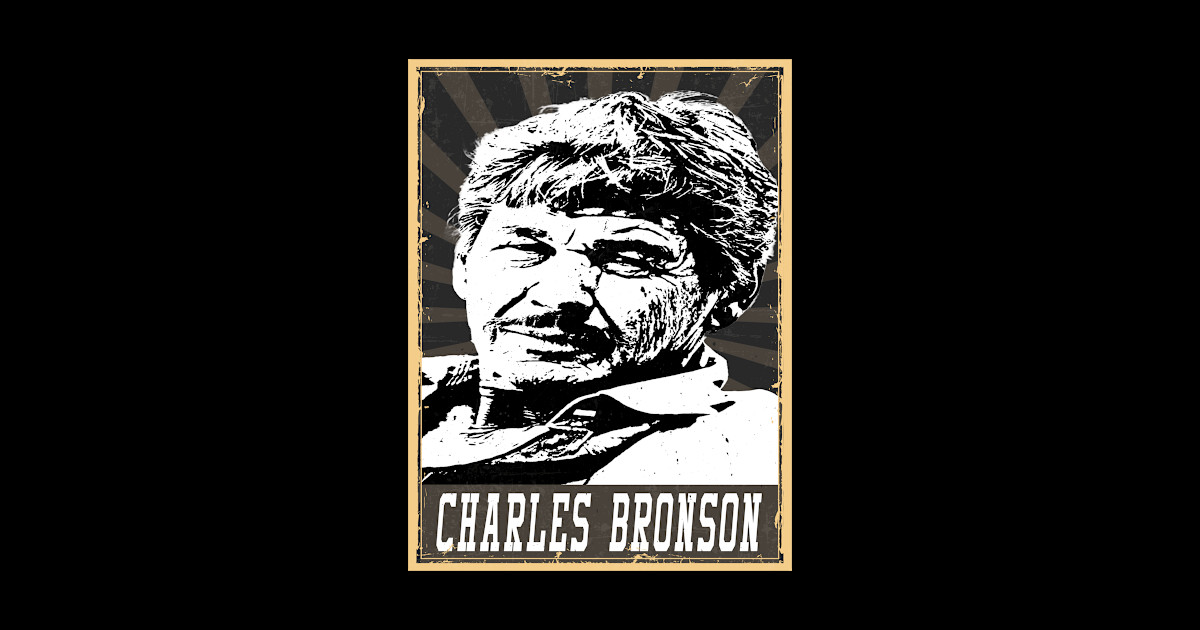80s Style Charles Bronson - Charles Bronson - Posters and Art Prints ...