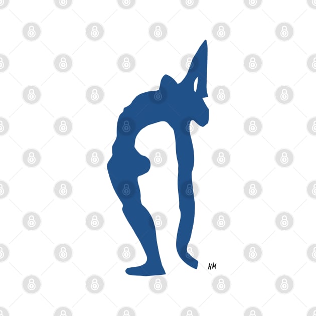 Henri Matisse - Acrobat (Blue Nude) - The Cut Outs - H Mastisse - T ...