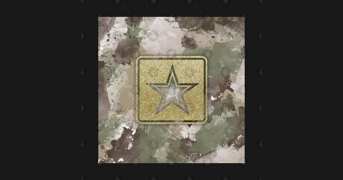 Army MultiCam Inspired Splatter - Army - T-Shirt | TeePublic