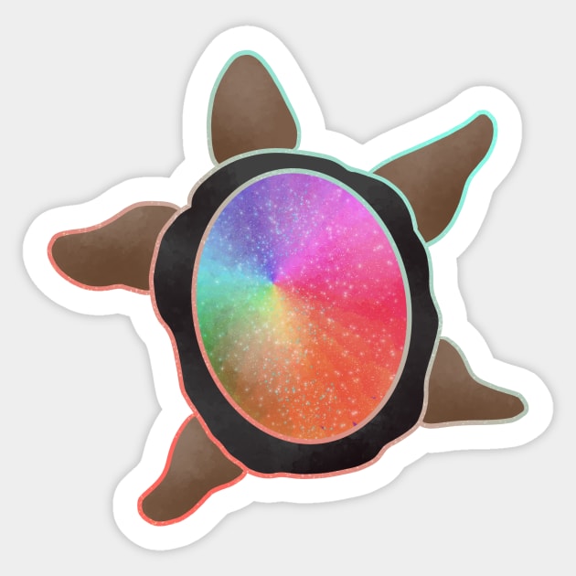 Pride Flag Space Turtle Philly Rainbow Flag - Lgbt Pride Month ...