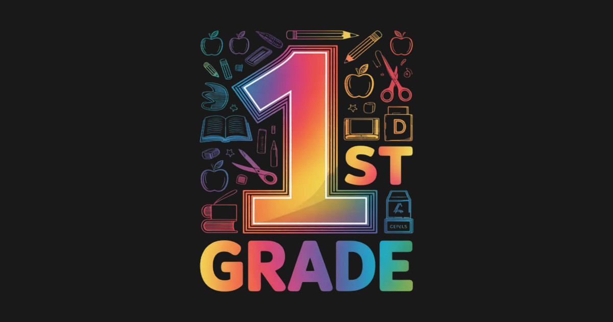 1st Grade Hello First Back to School for - Back To School - T-Shirt ...