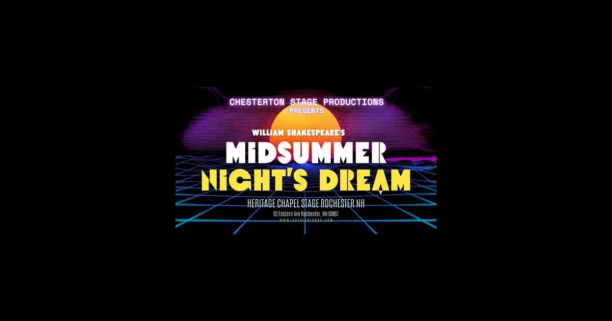 Midsummer Night's Dream 1980's Night's Rider - Shakespeare - Magnet ...