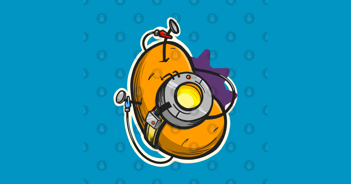 Glados Potato - Portal - T-Shirt | TeePublic