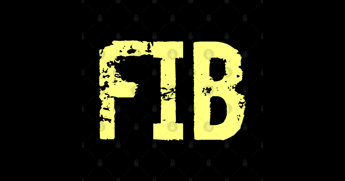 FIB - Fib - Sticker | TeePublic