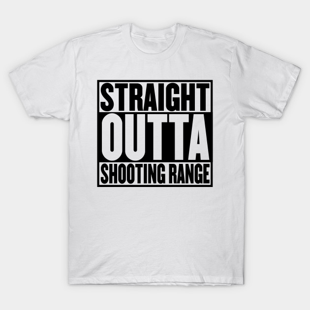 STRAIGHT OUTTA SHOOTING RANGE T-SHIRT - Player Unknown - T-Shirt ...