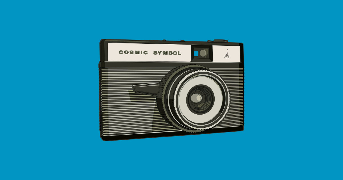 Cosmic Symbol Camera - Cosmic Symbol - T-Shirt | TeePublic