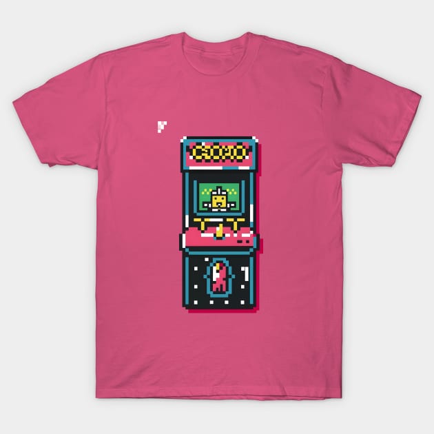 Pixel Art Arcade - Arcade Gaming - T-Shirt | TeePublic