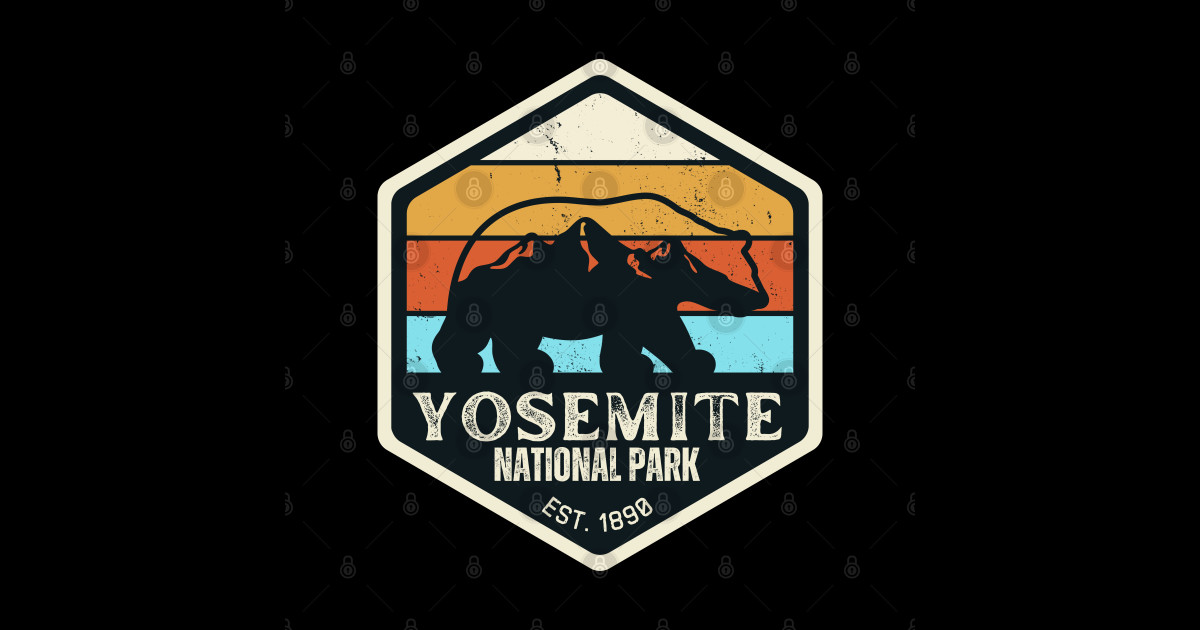 Yosemite National Park - Yosemite - Sticker | TeePublic