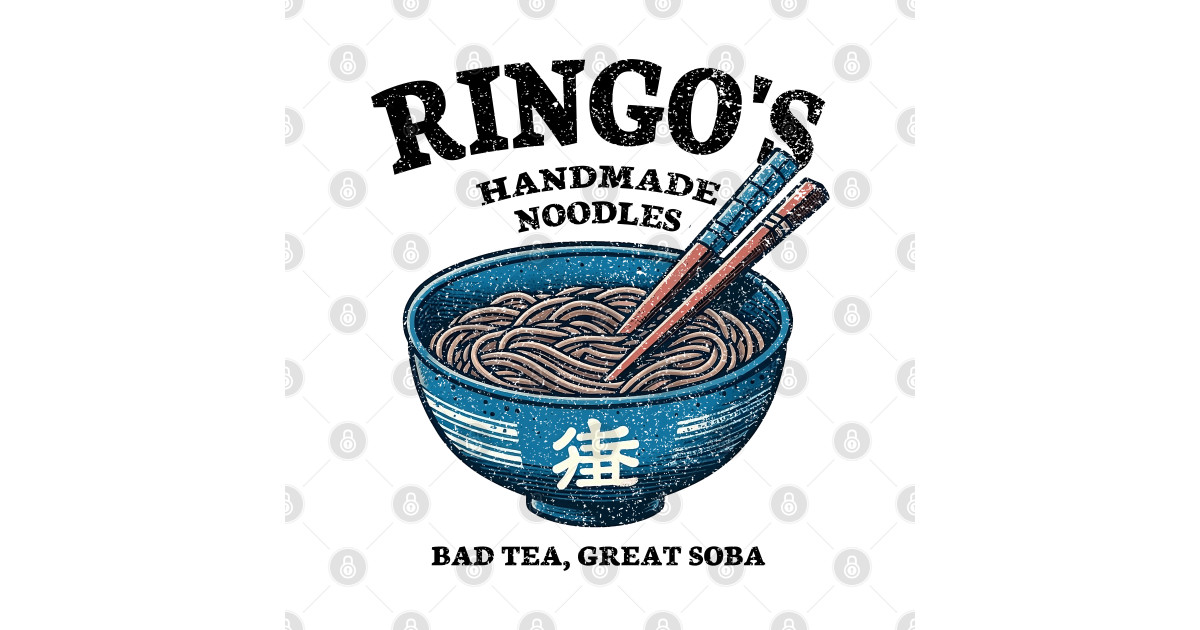 Ringo Handmade Noodles - Blue Eye Samurai - T-Shirt | TeePublic