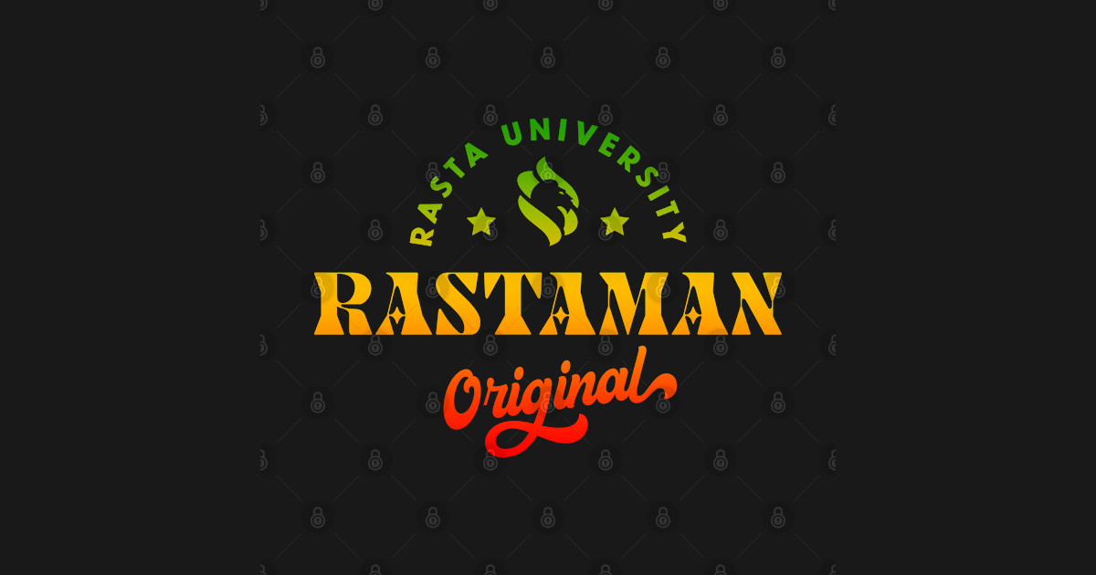 Rasta University Rastaman Original Rasta Colors Reggae - Reggae - T ...