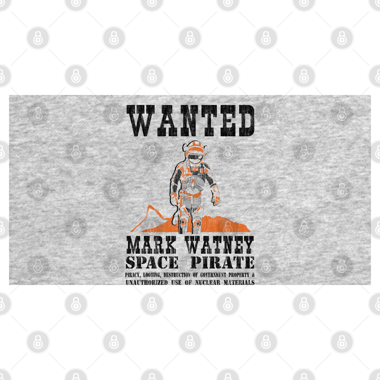 Mark Watney - Space Pirate - The Martian - Baseball T-Shirt | TeePublic