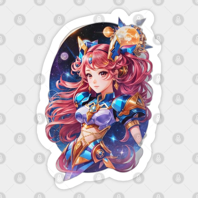 Cosmic Hunter: Radiant AI Anime Character Art in Orion - Anime Girls ...