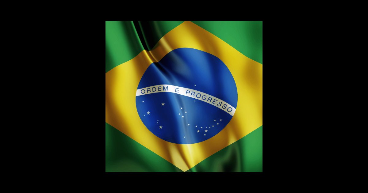Brazil flag - Brazil - Sticker | TeePublic