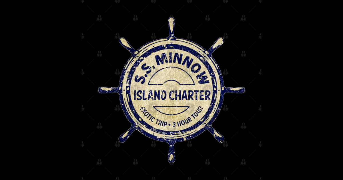 S.S Minnow Island Premium Design - Gilligans Island - Sticker | TeePublic
