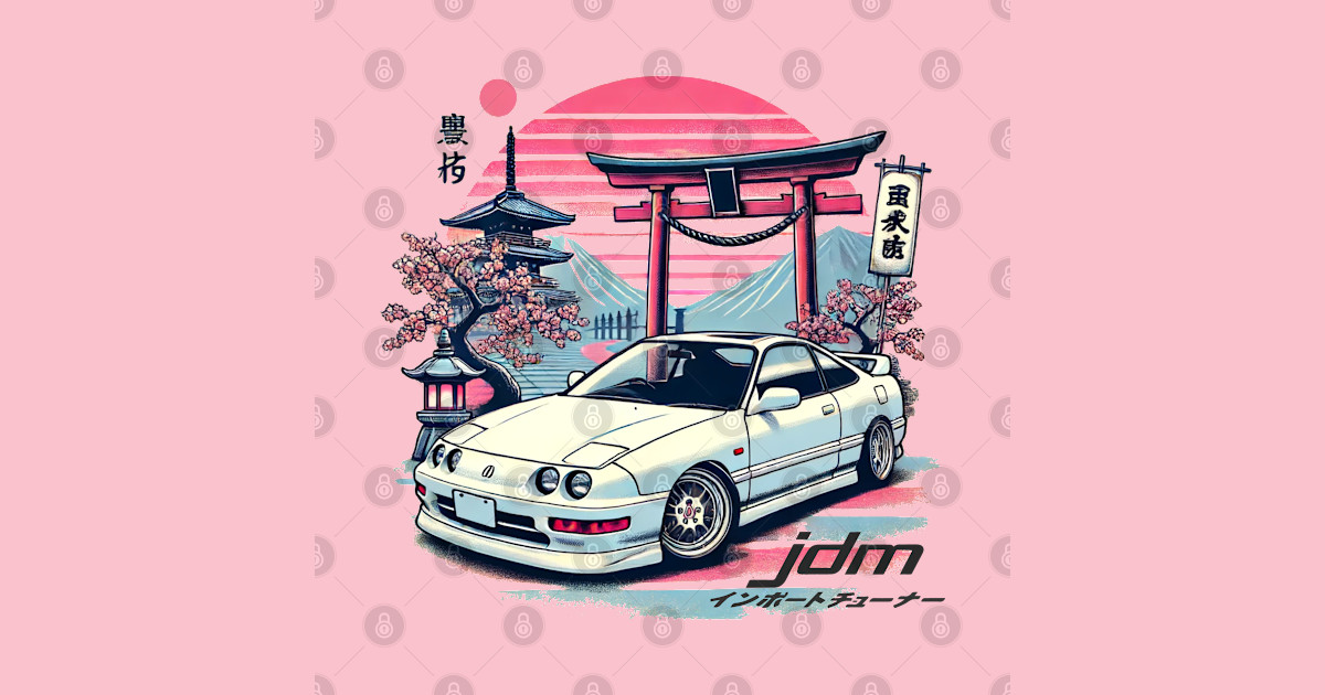 Integra JDM - Acura Integra - T-Shirt | TeePublic