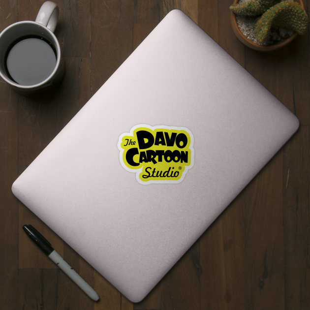 Davo Cartoon Studio Logo in Black - Davo Cartoon Studio Logo In Black ...
