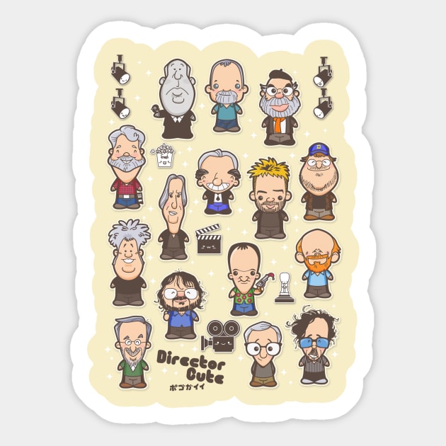 Director's Cute - Directors - Sticker | TeePublic