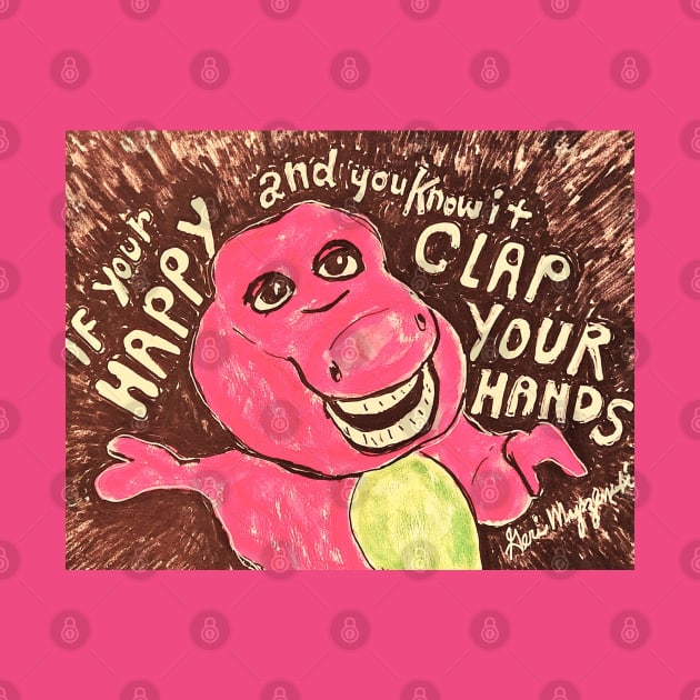 Barney If Your Happy and You Know it Clap your Hands - Barney Dinosaur ...